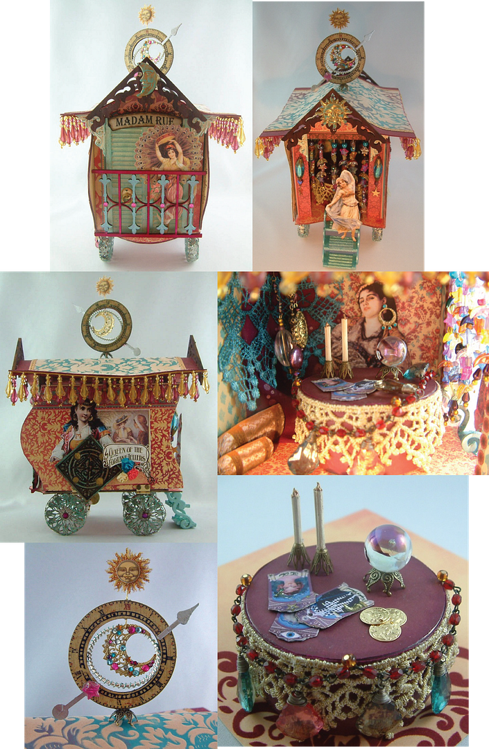 Artfully Musing: Gypsy Caravan Designed For Alpha Stamps